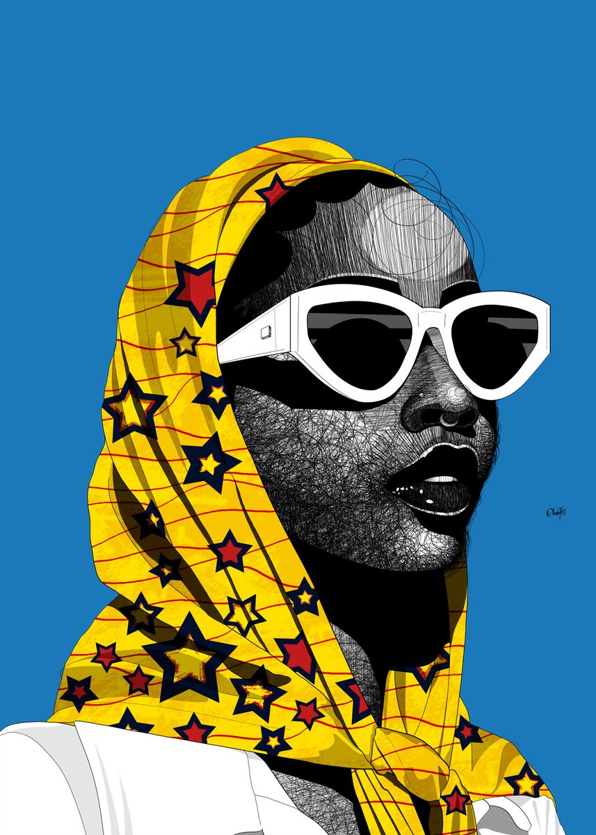 'Eno' Poster, picture, metal print, paint by TBJ Ohab | Displate