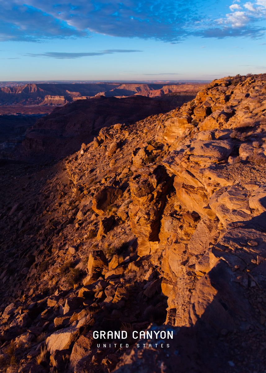 'Grand Canyon ' Poster, picture, metal print, paint by Famous City ...