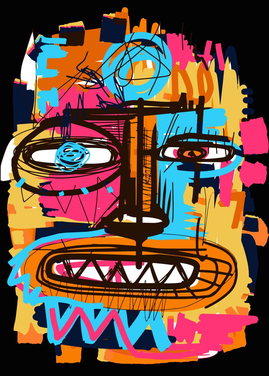 'Graffiti Draw' Poster by Grafitti Poster | Displate