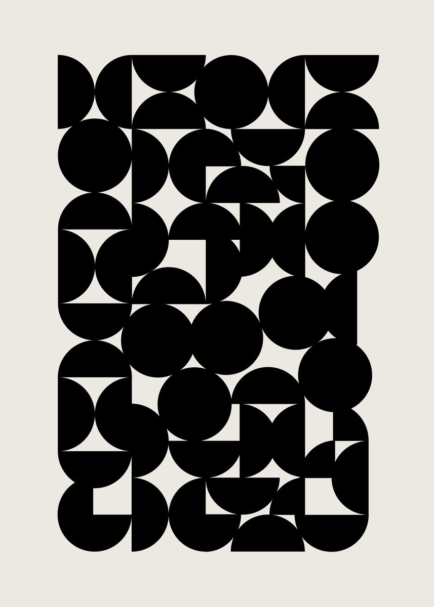 'circle pattern' Poster, picture, metal print, paint by Ratna Mutia ...