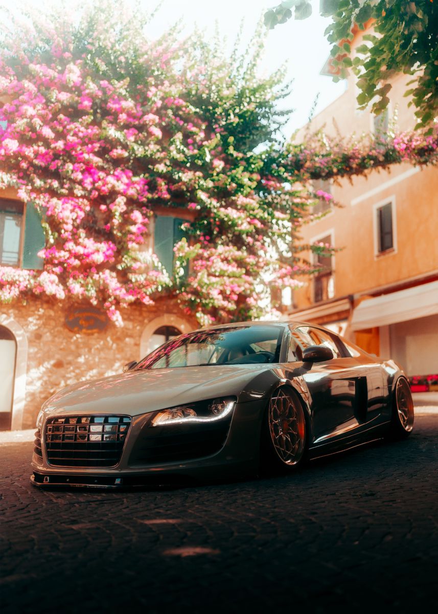 'Audi R8' Poster, picture, metal print, paint by Supri GTR | Displate
