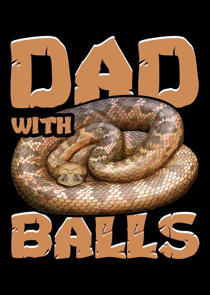 'Ball Python Snake' Poster by AestheticAlex | Displate