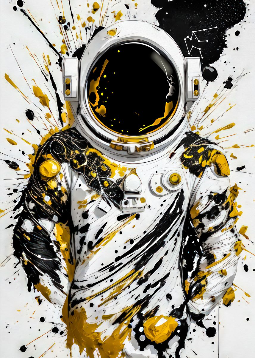 'Explorer' Poster, picture, metal print, paint by Alfonso Navas | Displate