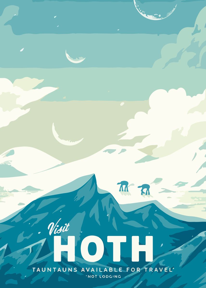 'travel to planet blue' Poster, picture, metal print, paint by Addolf ...