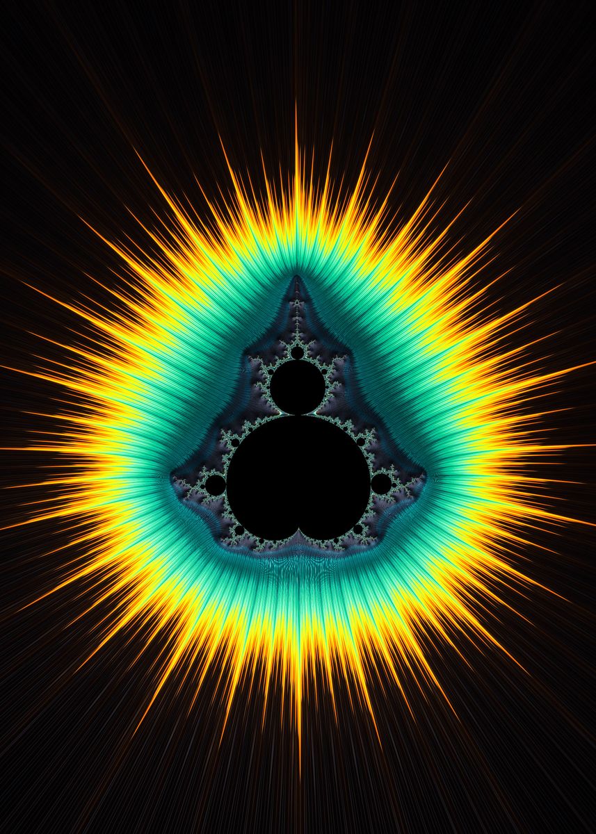 'Illusion of Fractals' Poster, picture, metal print, paint by Chirag ...