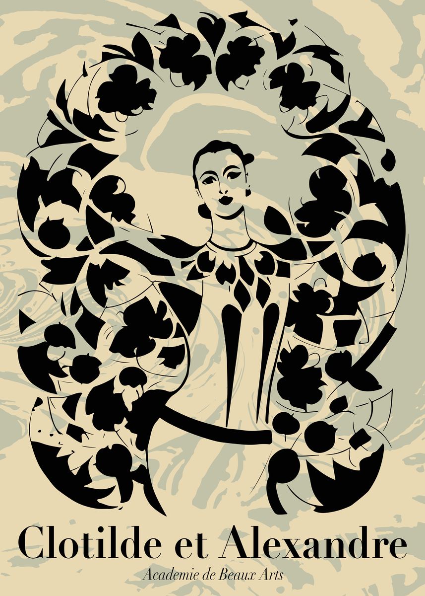 'French Ballet' Poster, picture, metal print, paint by BluePinkPanther | Displate