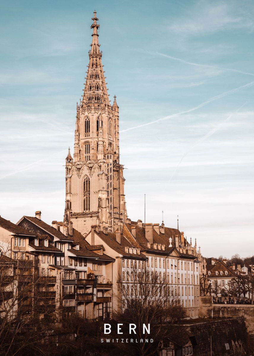 'Bern ' Poster by Travel Addict | Displate