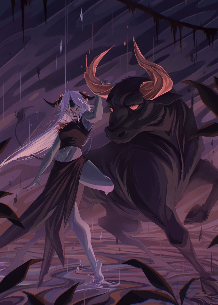 'Taurus' Poster by Zelyphia | Displate