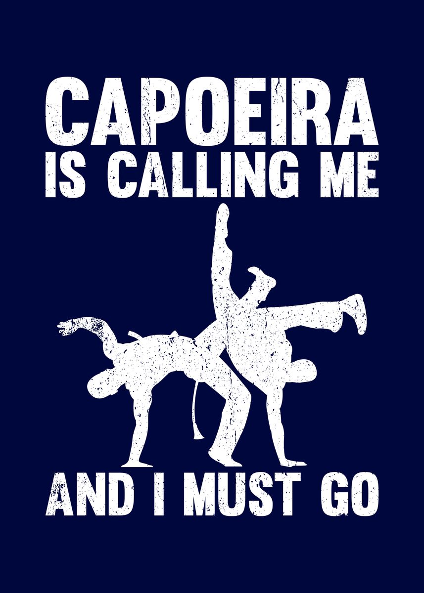 'Brazilian Capoeira' Poster by MzumO | Displate