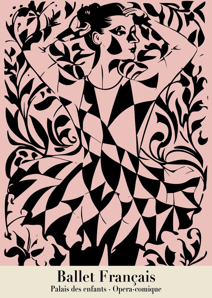 'Ballet Francis' Poster by BluePinkPanther | Displate