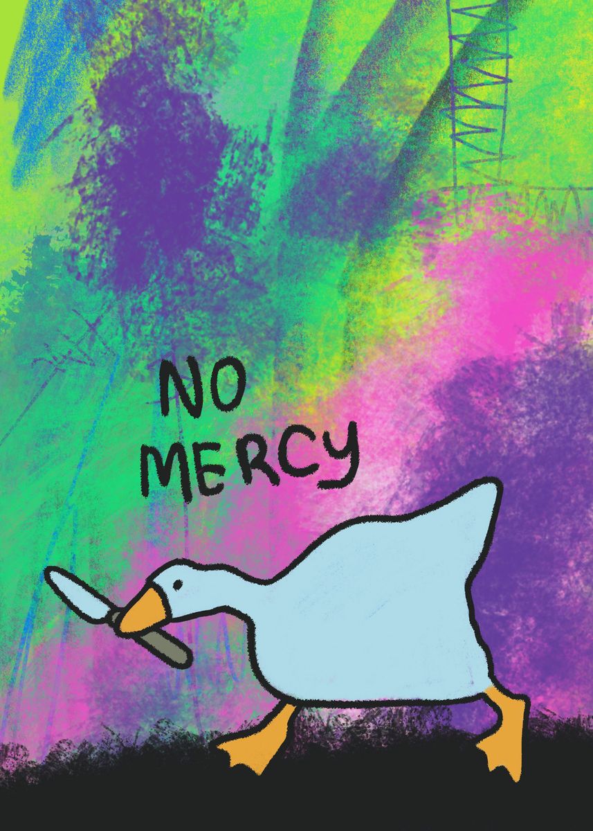 ' The Duck of Judgment' Poster, picture, metal print, paint by masn ...