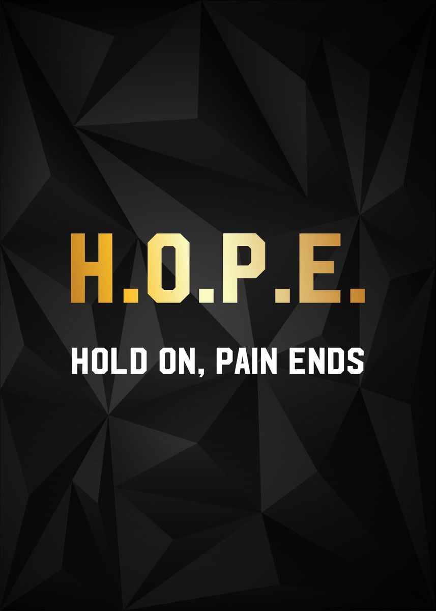 'hpe success motivation' Poster, picture, metal print, paint by Lowpoly ...