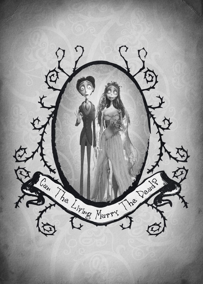 'Wedding Portrait' Poster, picture, metal print, paint by Corpse Bride ...