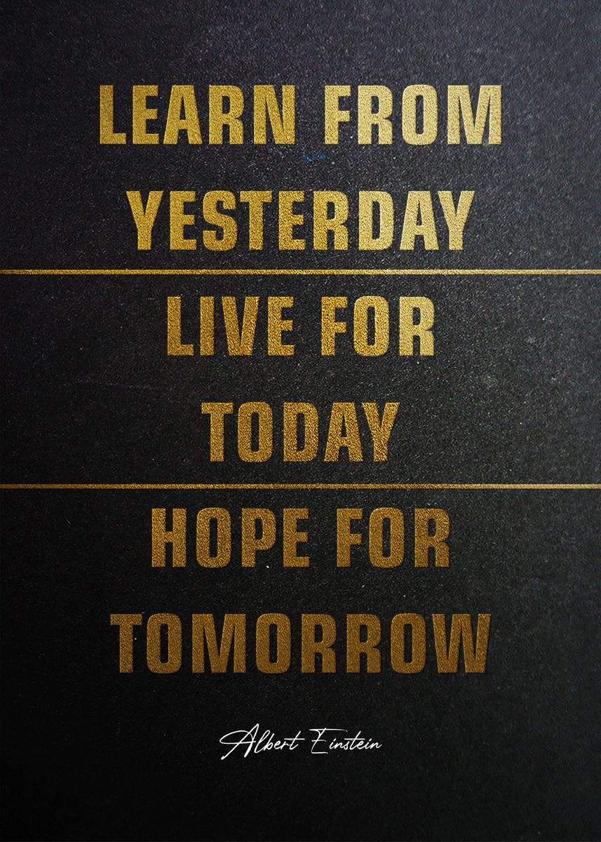 'Learn Live Hope' Poster, picture, metal print, paint by HOLOSOMNIA ...