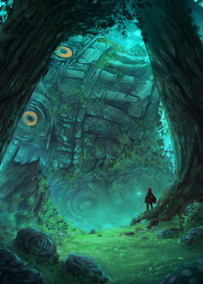'Strange encounter 2' Poster, picture, metal print, paint by Anato ...