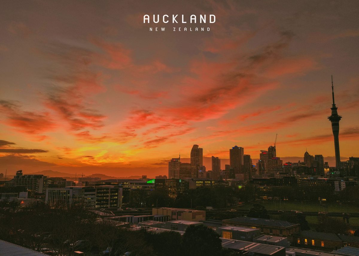 'Auckland ' Poster by Travel Addict | Displate