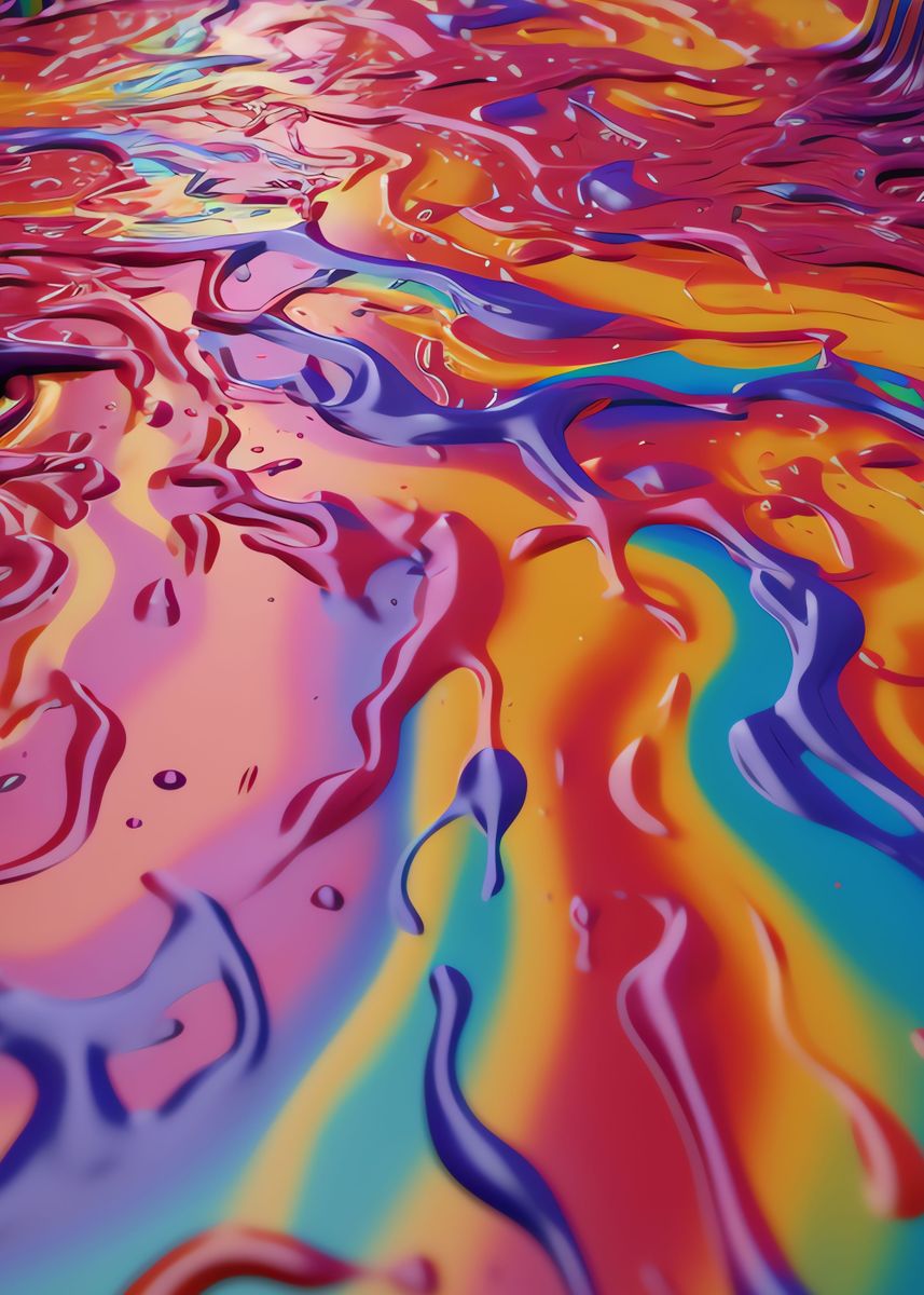 'full Color' Poster by Trisya Art | Displate