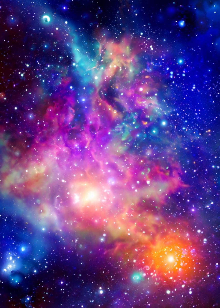 'magic space' Poster, picture, metal print, paint by paradisso art ...