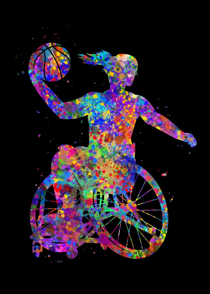 'Basketball' Poster by Freddie | Displate