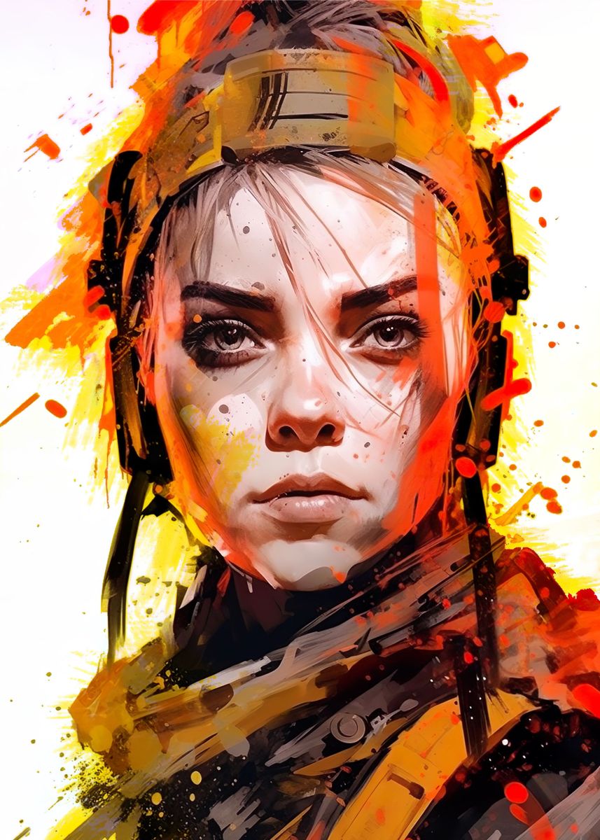 'Gray Operator ' Poster, picture, metal print, paint by Core | Displate