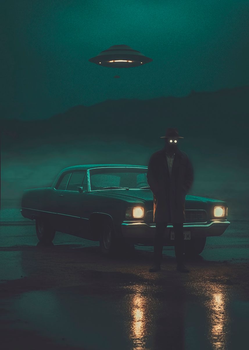 'Agent Unknown 1' Poster, picture, metal print, paint by AndrejZT ...