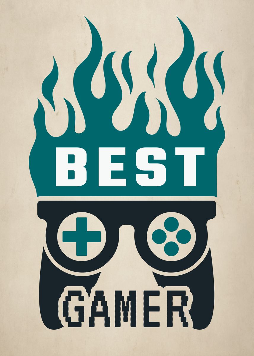 'gaming game funny quotes' Poster, picture, metal print, paint by Emma ...