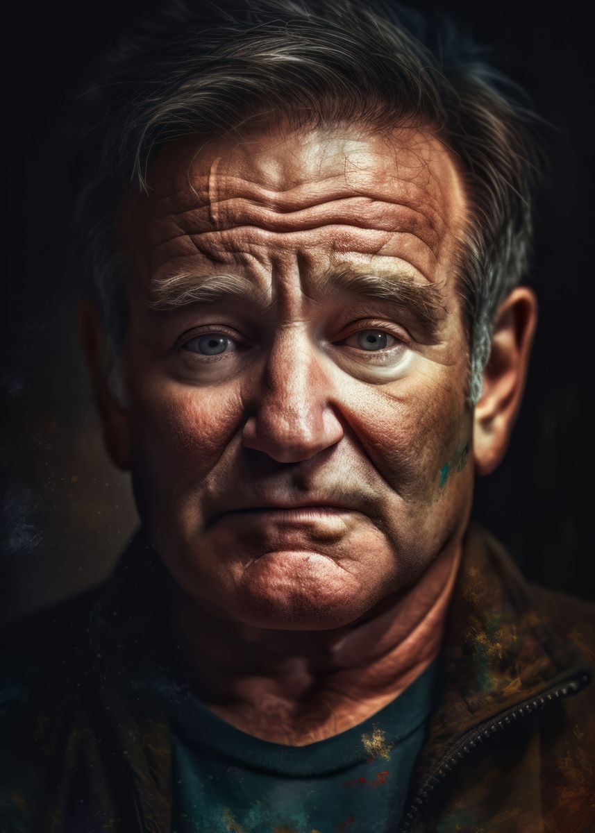 'Robin Williams' Poster by GRAPHICMYSTICAL displate | Displate