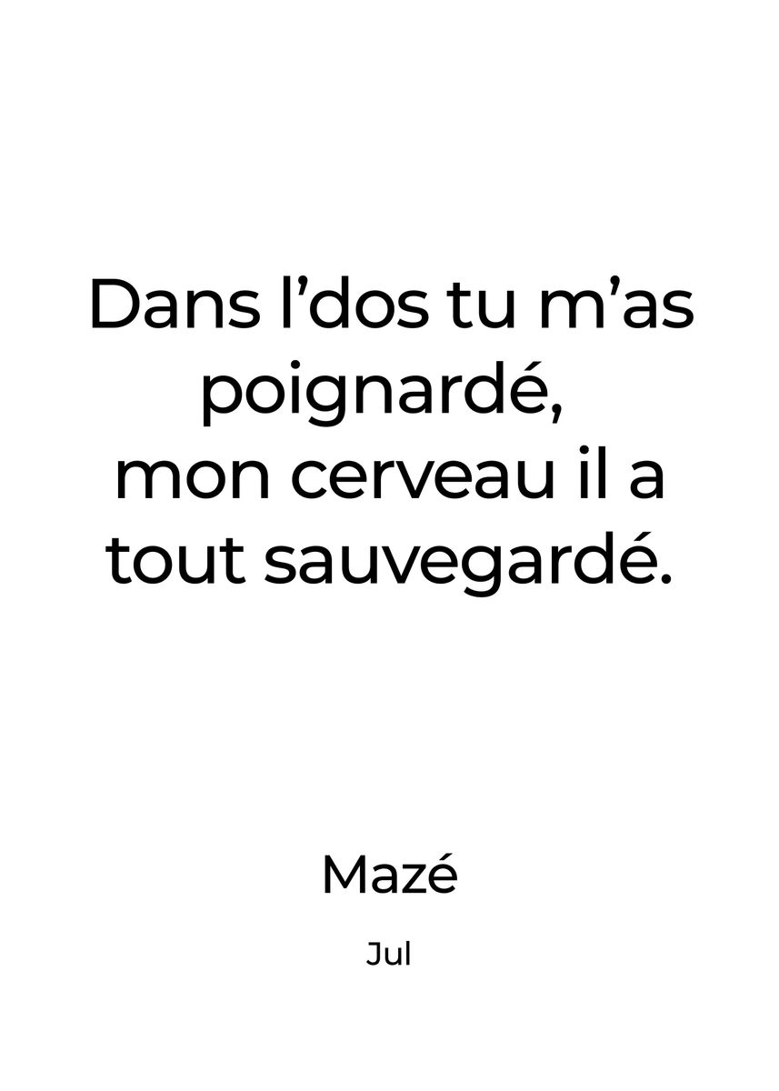 'Jul Poster Affiche ' Poster, picture, metal print, paint by Jimmy ...