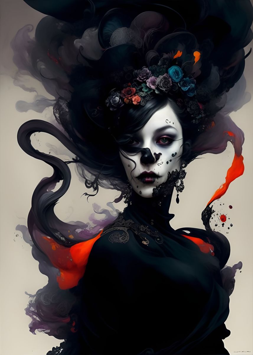 'Bone Collector' Poster by Biljana Zdravkovic | Displate