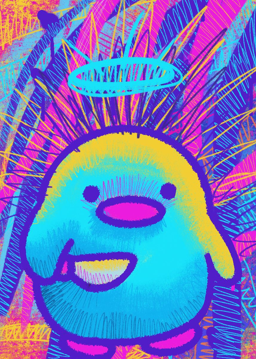 'The Duck of Judgment' Poster by masn | Displate