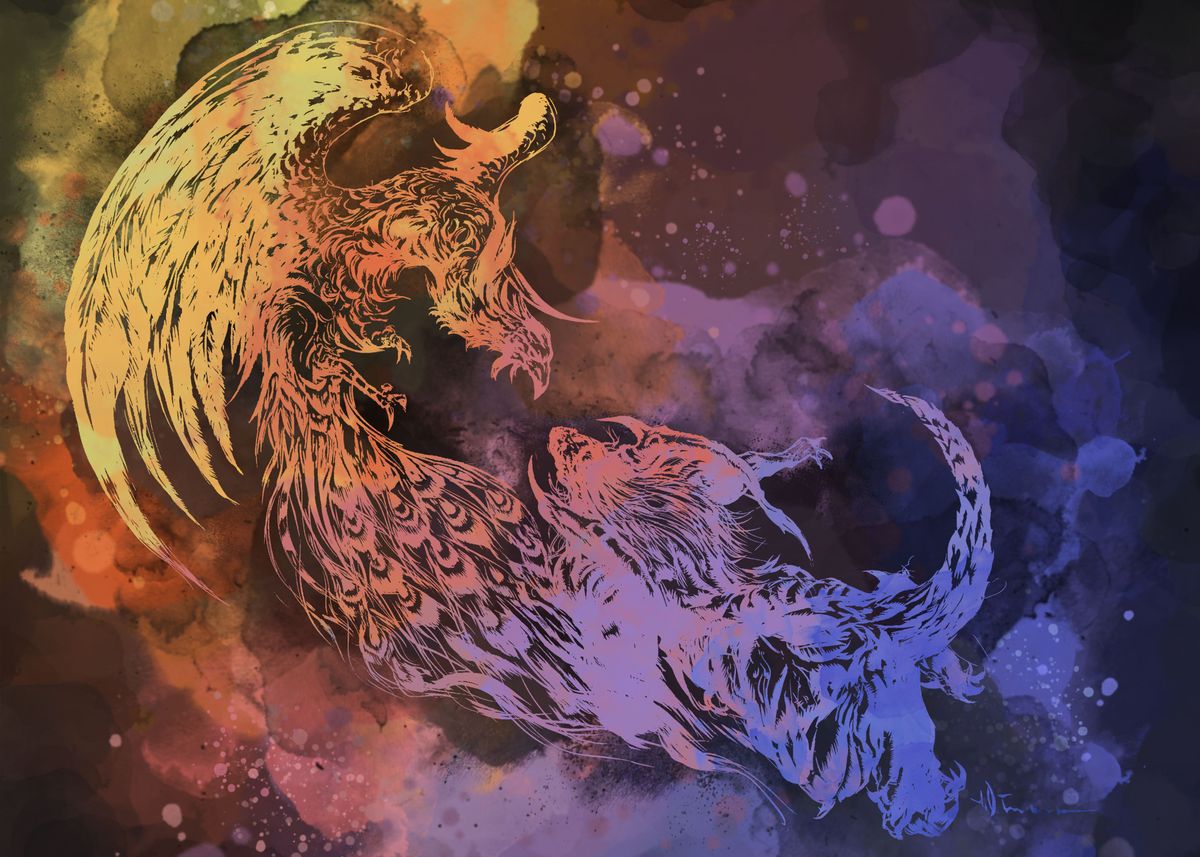 'Final Fantasy XVI' Poster by Vincent VEX | Displate