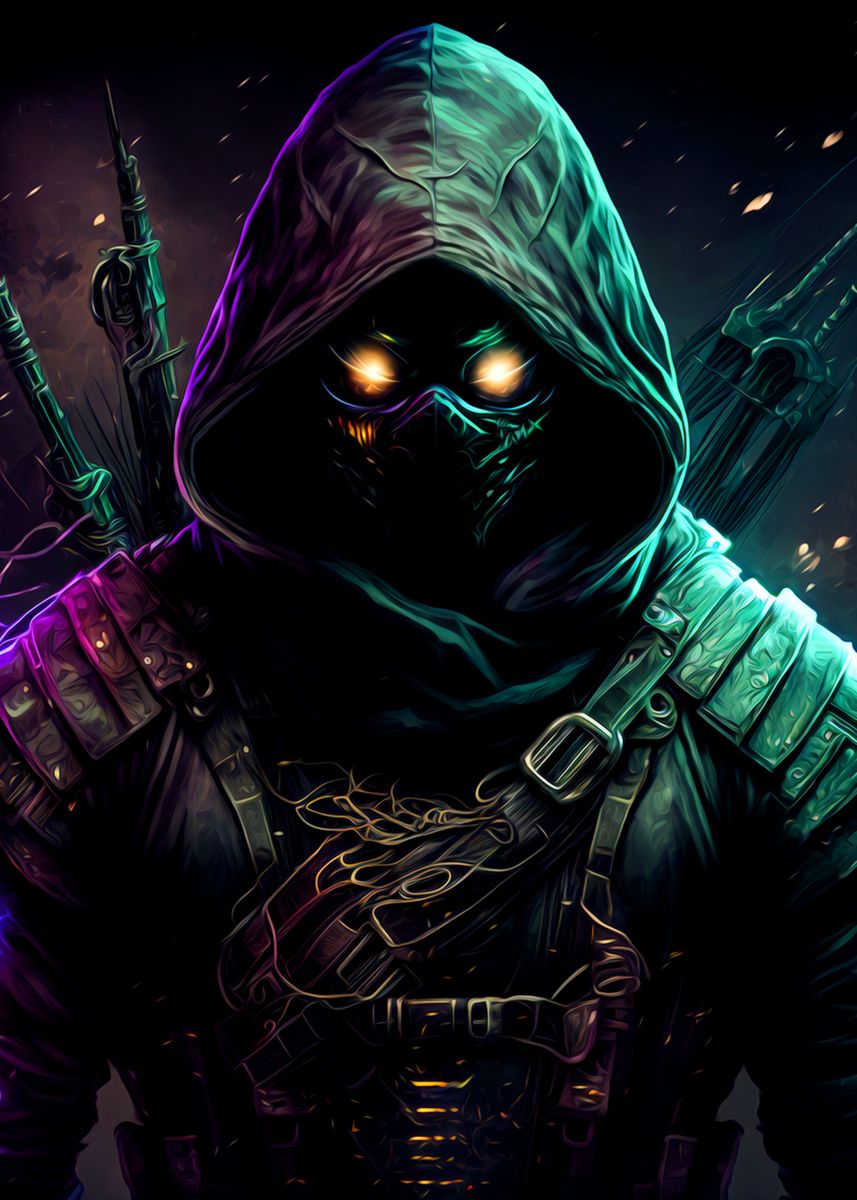 'Ninja Assassin' Poster, picture, metal print, paint by khoa doan ...