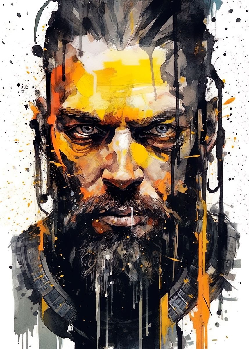 'Dread Caught ' Poster, picture, metal print, paint by Core | Displate