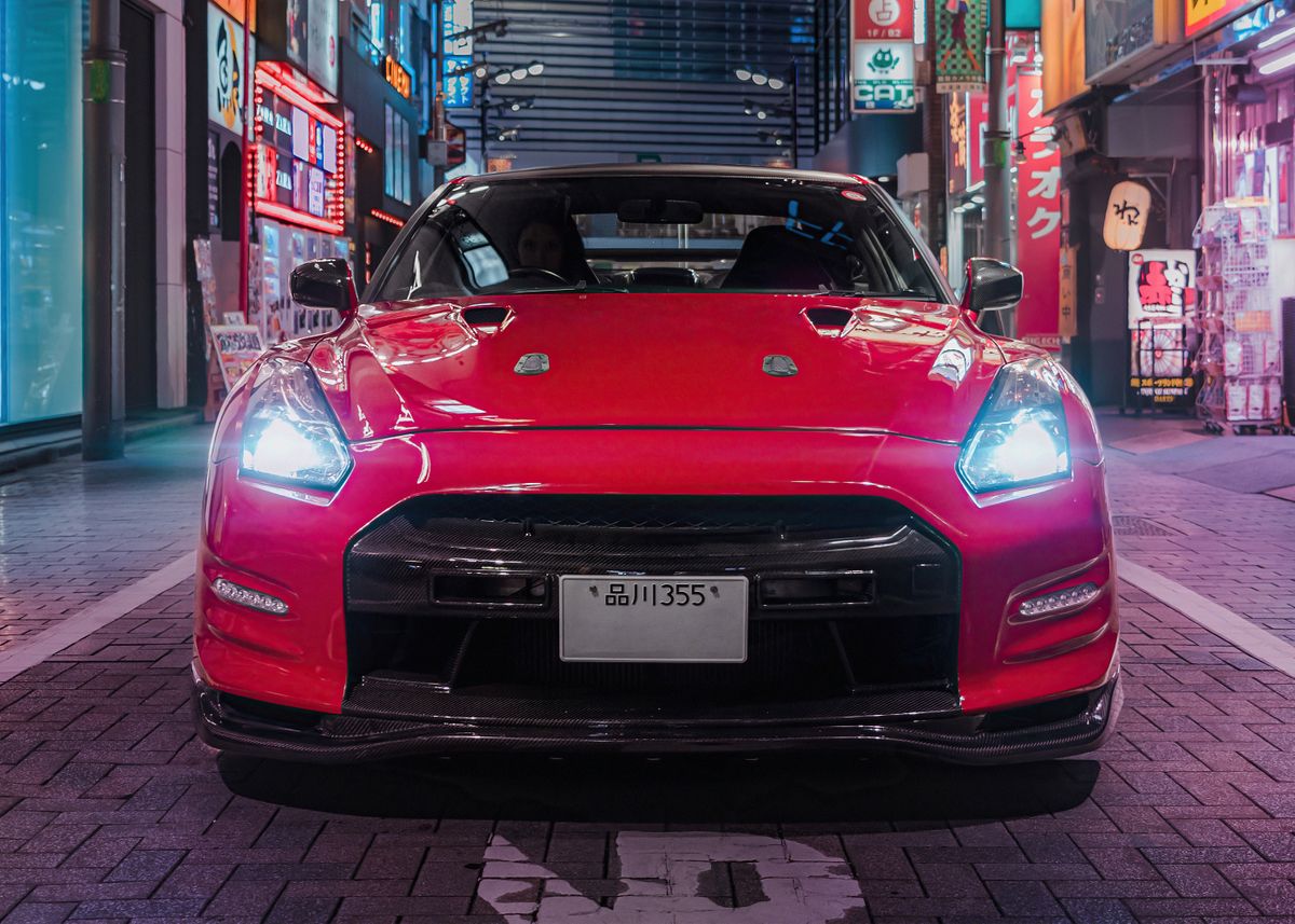 'Nissan GTR' Poster by Red Dead Star | Displate