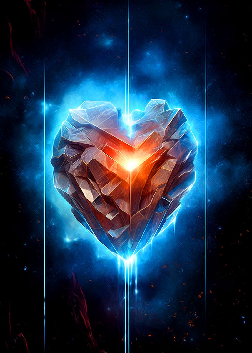 'Gemstone' Poster, picture, metal print, paint by Dao Thuan | Displate