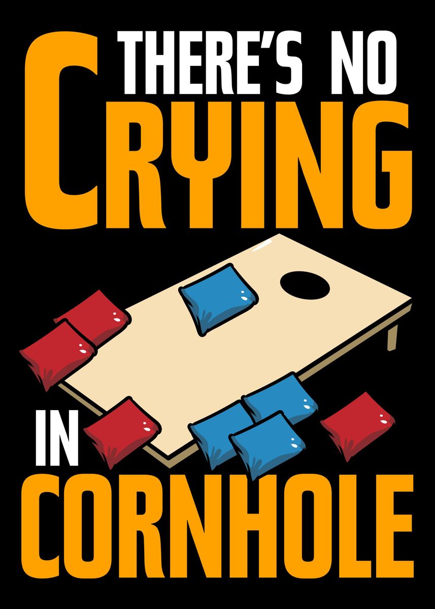 'Funny Corn Hole' Poster, picture, metal print, paint by AestheticAlex ...