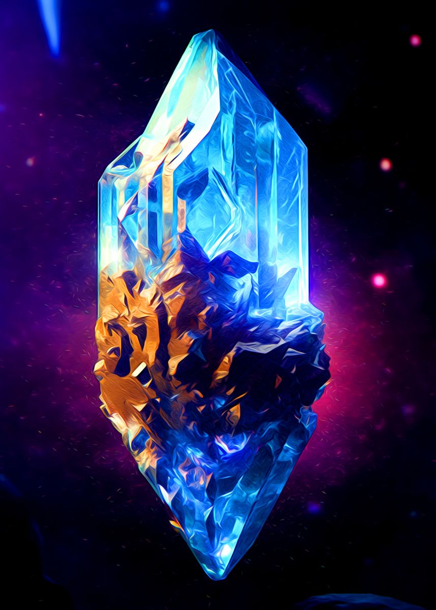 'Gemstone' Poster by Dao Thuan | Displate