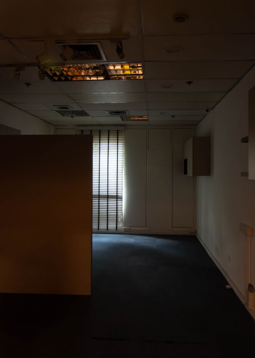 'Vacated Office' Poster, picture, metal print, paint by zombotreker ...