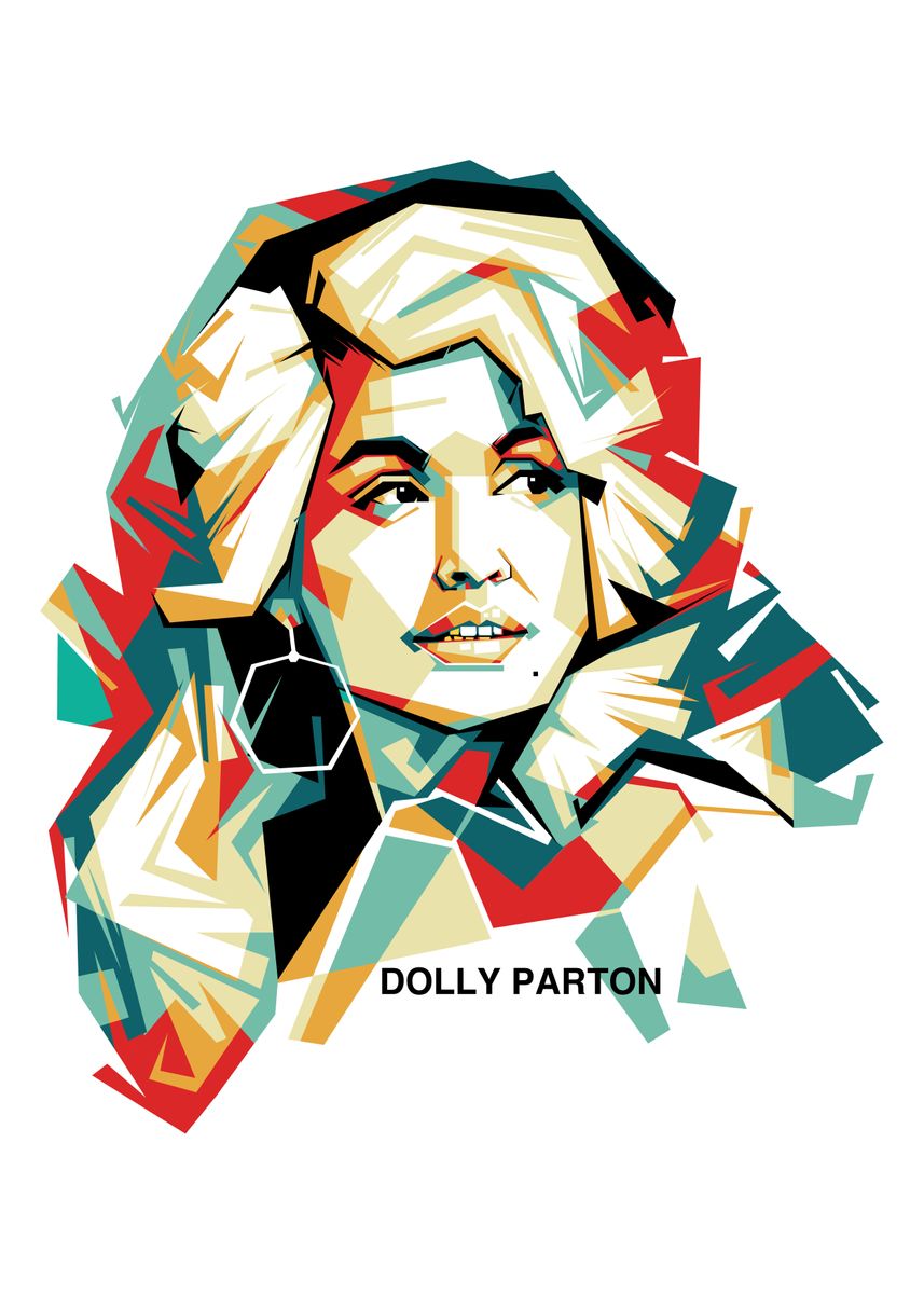 'Colorful Singer WPAP' Poster, picture, metal print, paint by Dika ...