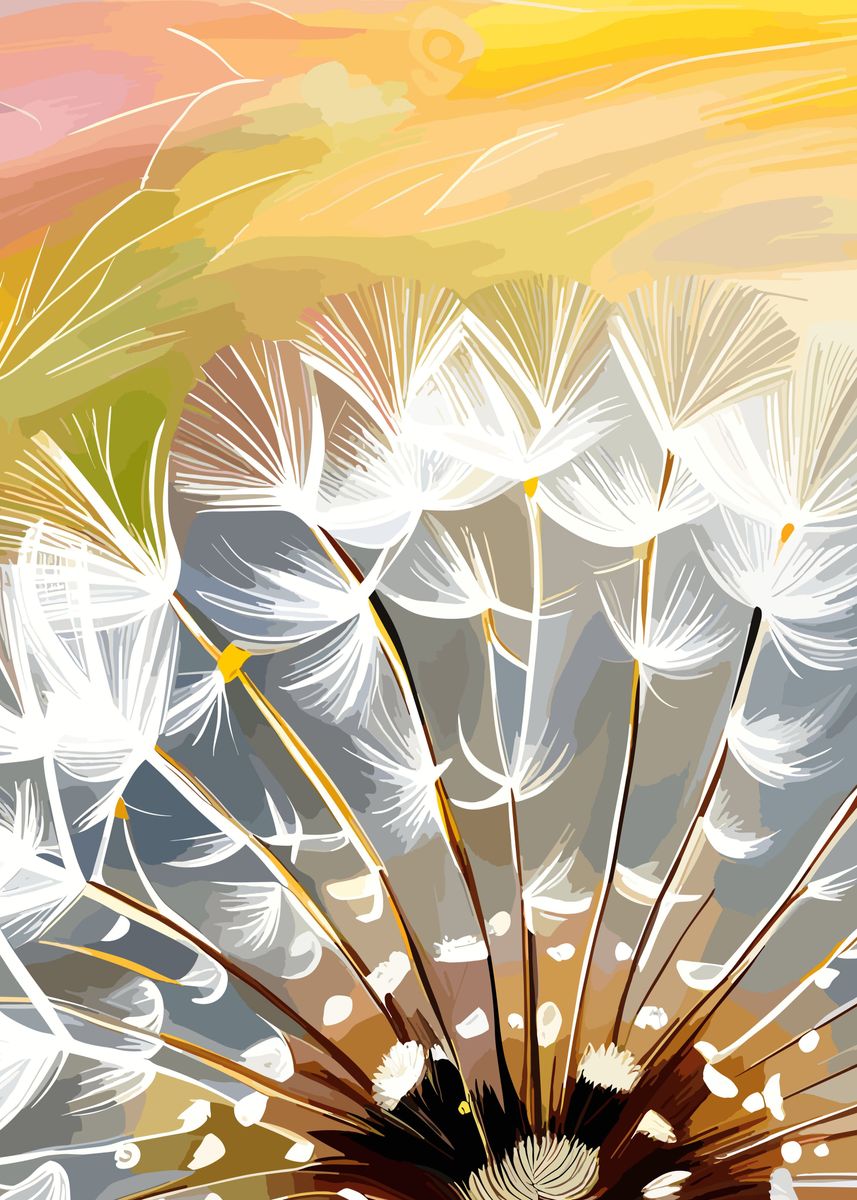 'Dandelion' Poster by Long Shot | Displate