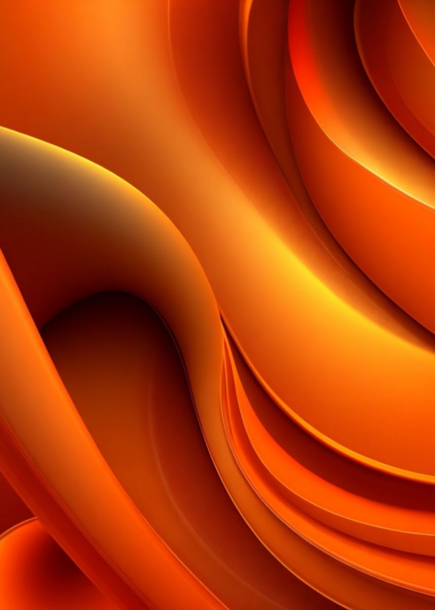 'Vibrant Abstract Fusion' Poster, picture, metal print, paint by ...