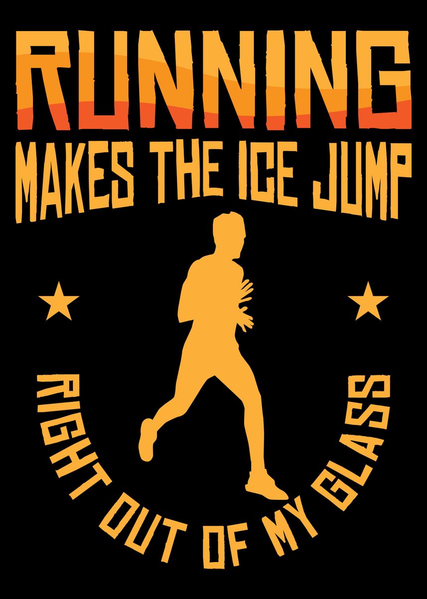 'Running Runner Jogging' Poster, picture, metal print, paint by ...