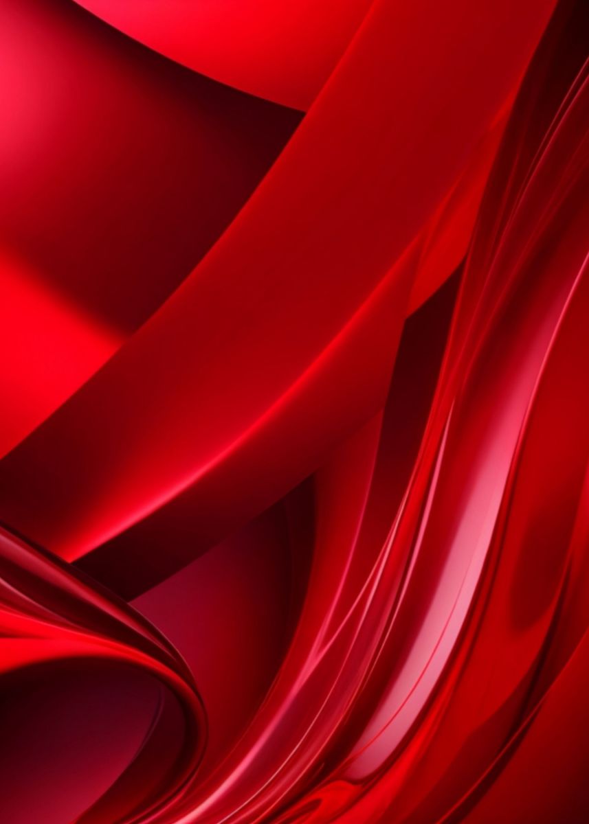'Vibrant Abstract Fusion' Poster, picture, metal print, paint by ...