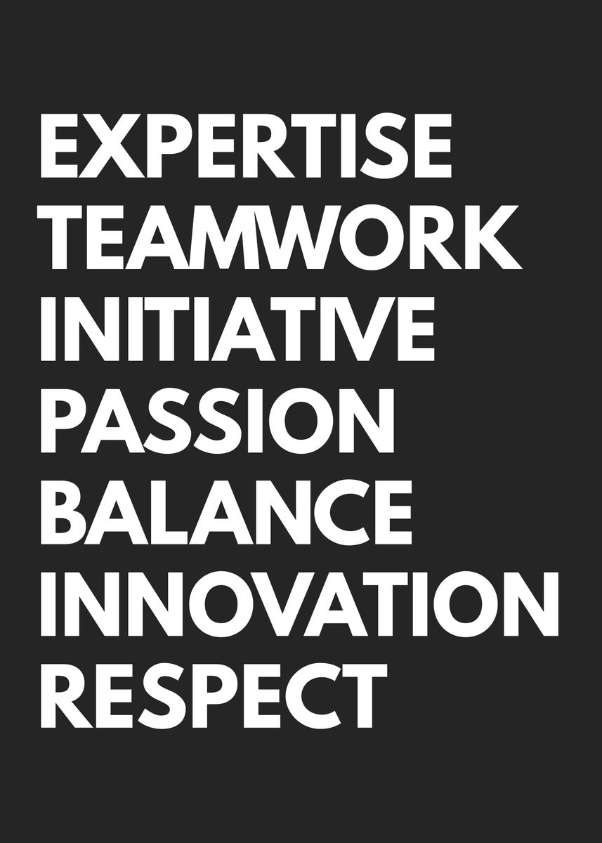 'Motivational Office Quote' Poster, picture, metal print, paint by ...