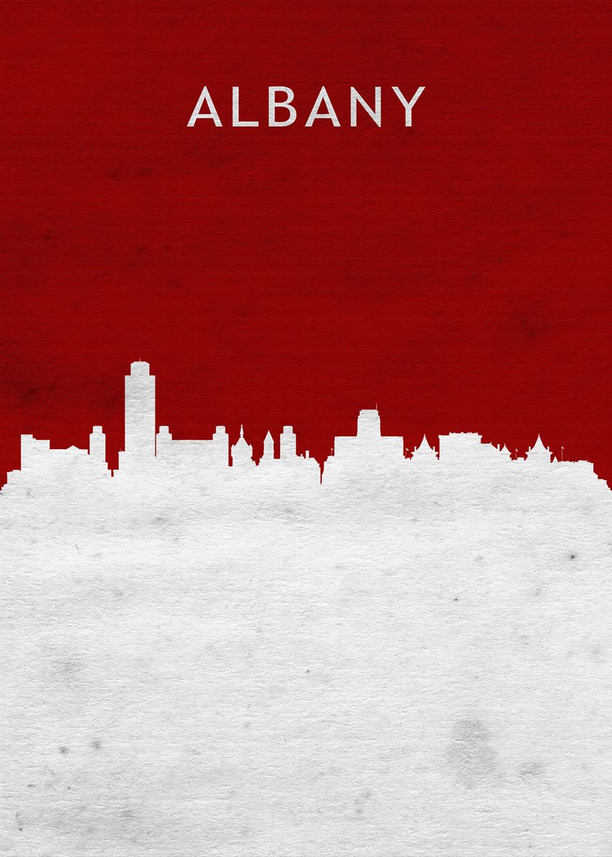 'Albany New York' Poster by Brock Lesnar | Displate