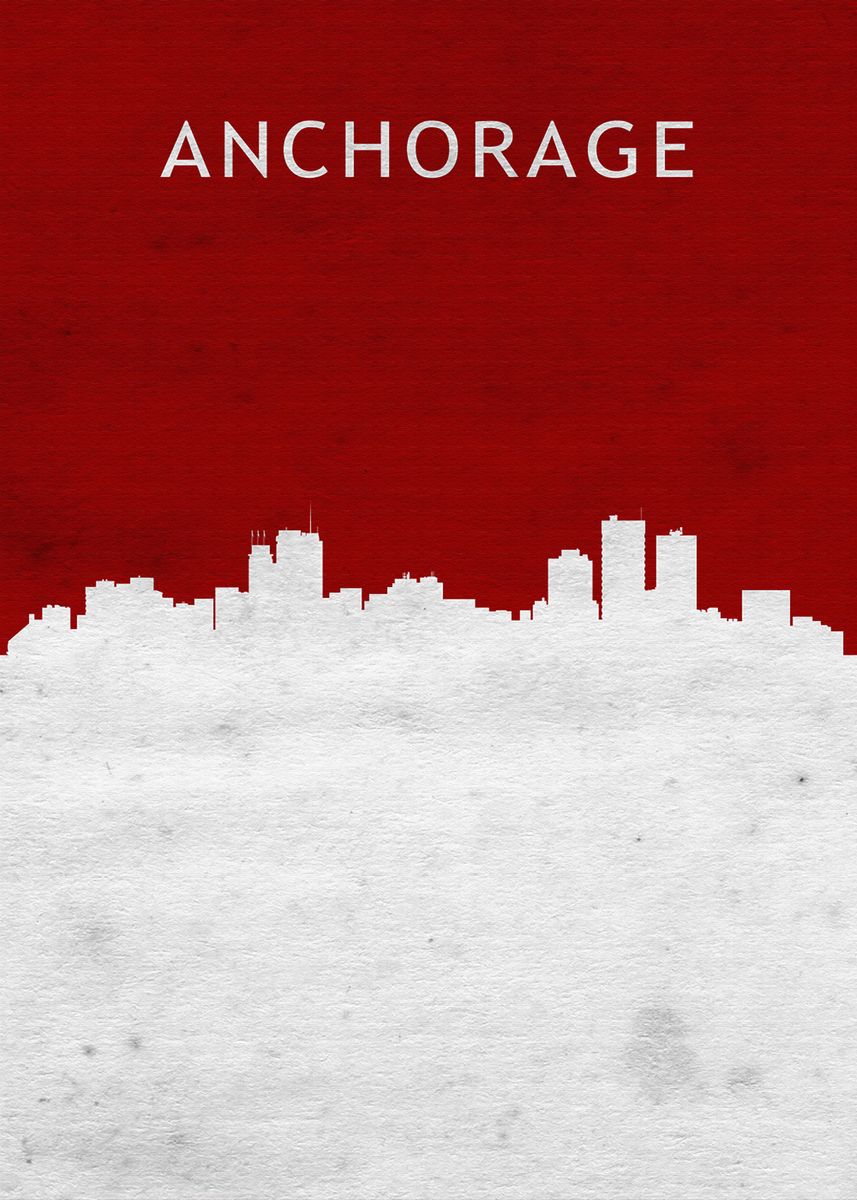 'Anchorage Alaska' Poster by Brock Lesnar | Displate