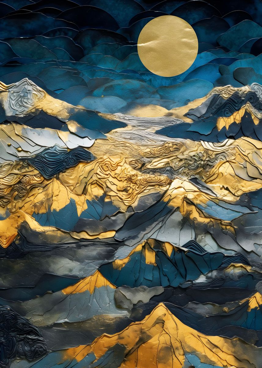 'Abstract nature' Poster by Elz art | Displate