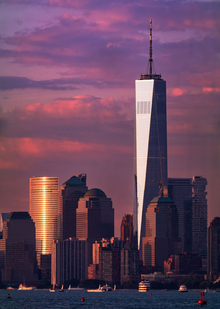 '1 World Trade Center' Poster by Planet Manhattan | Displate