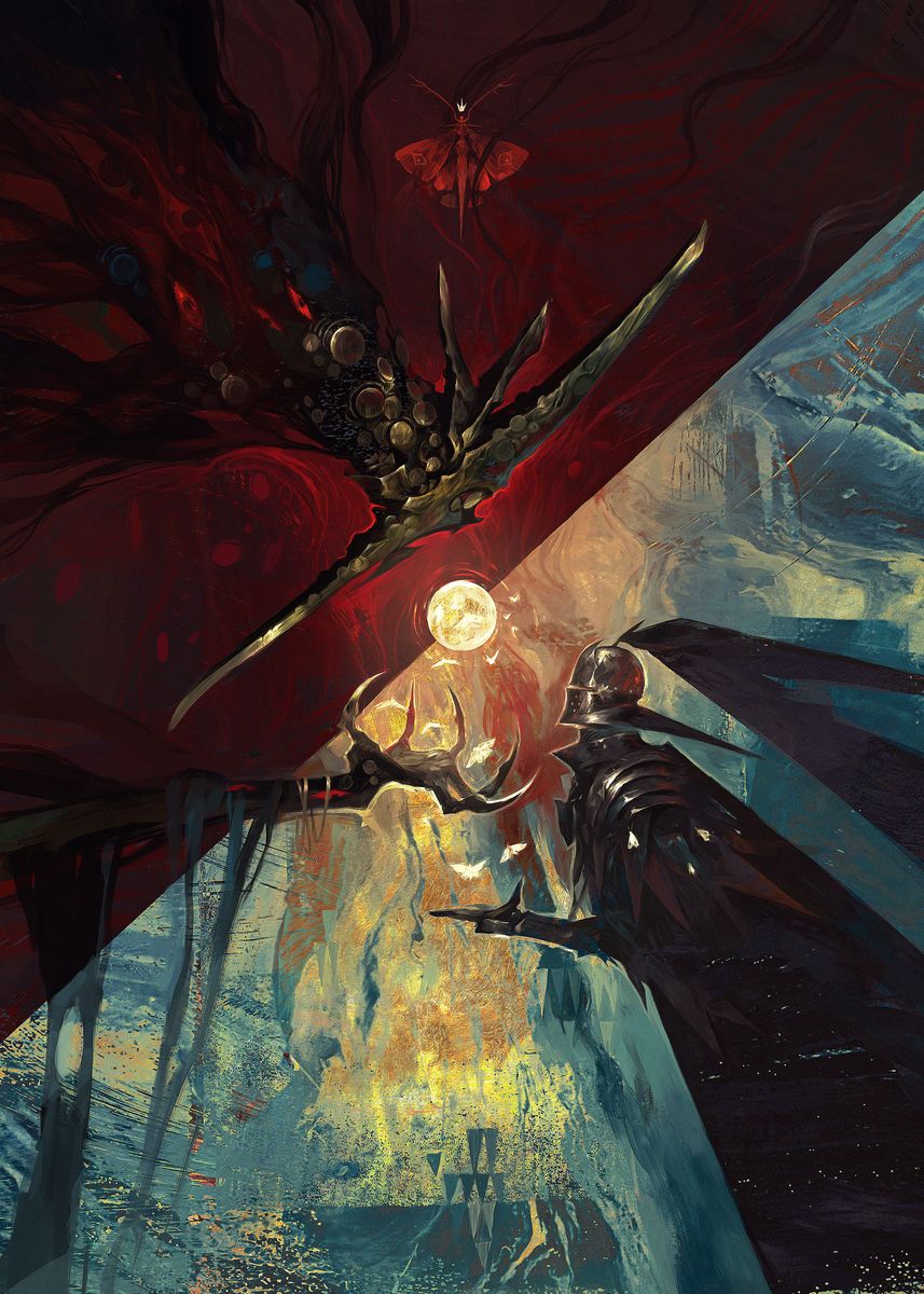 'Pay and Demand' Poster, picture, metal print, paint by Dominik Mayer ...