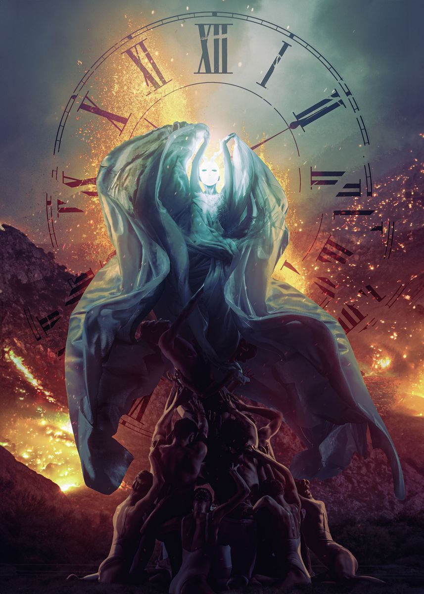 'Apocalypse' Poster, picture, metal print, paint by RemyGD | Displate